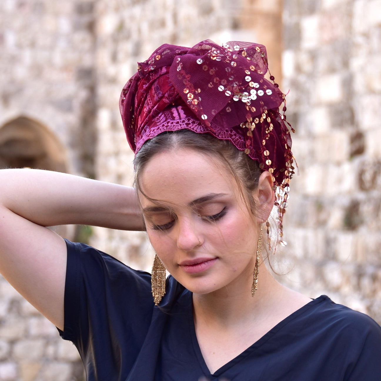 Yoffi Treasure Tichel – Sara Attali Design